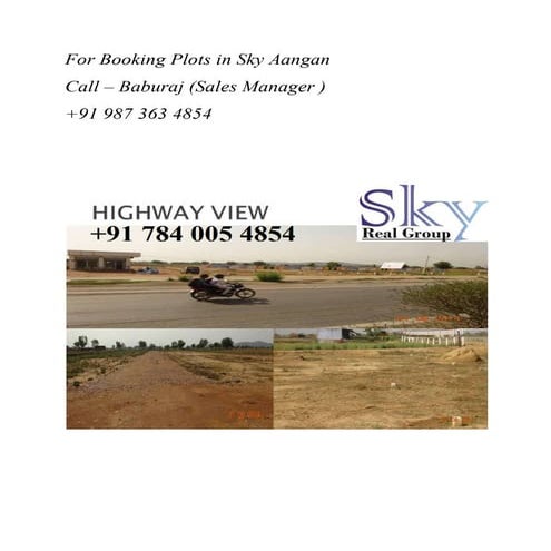 For booking plots in sky aangan 2 | DOCX
