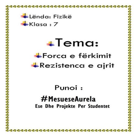 Forca e ferkimit | PPT