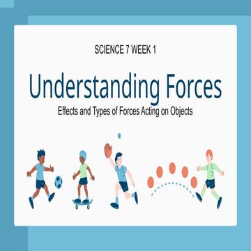 Forces and its types | PPTX