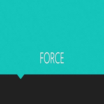 Force | PPT