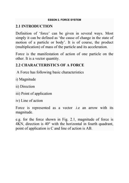 System of Forces - Engineering Mechanics | PPTX
