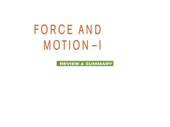 Force and motion 2 revie | PPTX