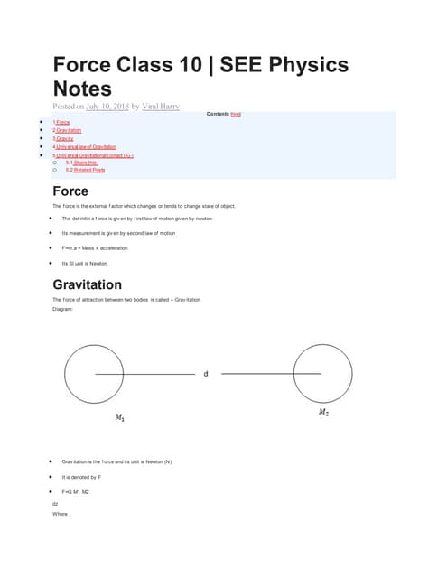 Metric notes | PPT
