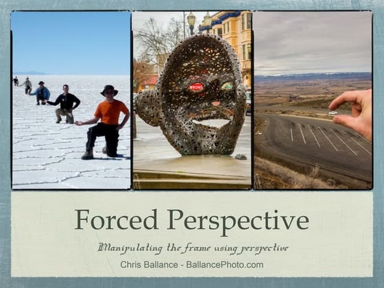Forced Perspective Assignment | PPT