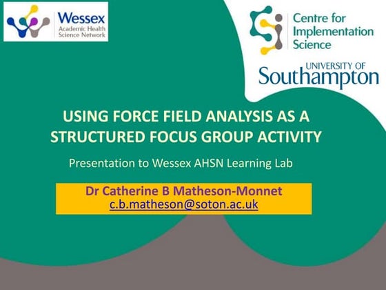Force field analysis | PPT
