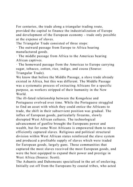 AP WORLD HISTORY - Chapter 14: Economic transformations: Commerce and ...