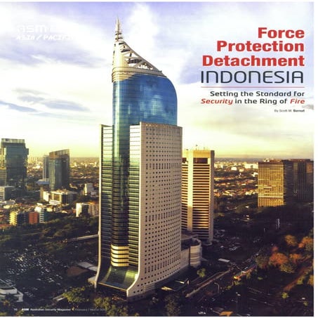 Force Protection Detachment Indonesia - Setting the Standard for ...