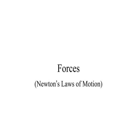 Ppt Newtons First Law | PPT