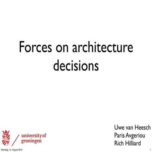 Knowledge mechanisms in IEEE 1471/ISO 42010 | PDF