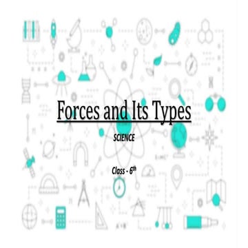 Forces and its types | PPTX
