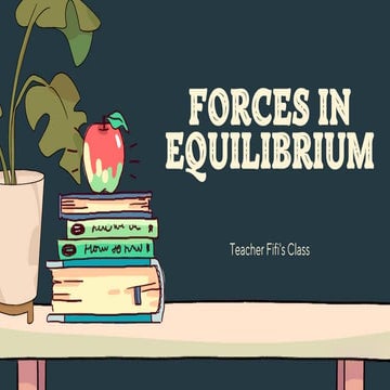 equilibrium force in chapter 1 form 5 kssm | PPT