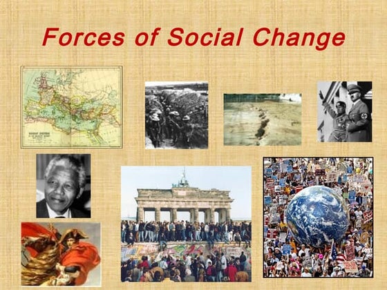 Social, Cultural, Political Change | PPT