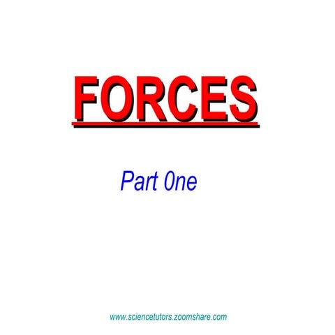 FORCES PART 1 | PPT | Physics | Science