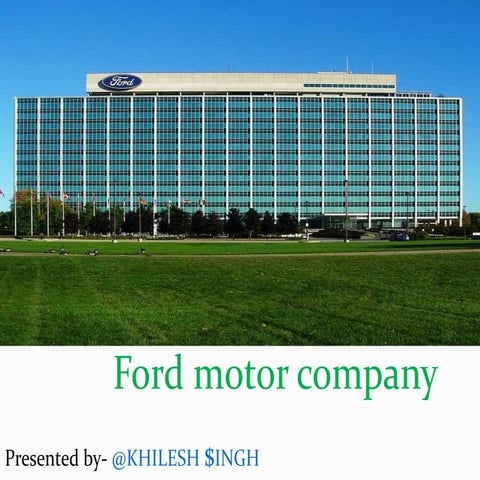 car Industry ford | PPT