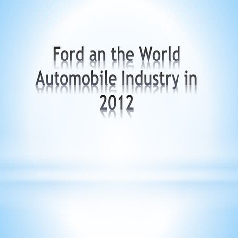 Ford case | PPT
