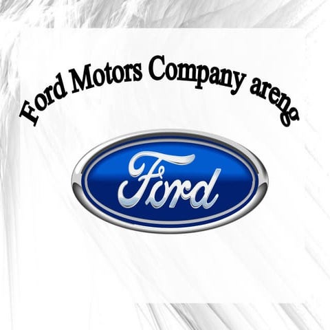 Ford Motors Company areng | ODP