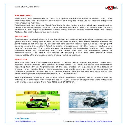 Ford India Case Study | PDF