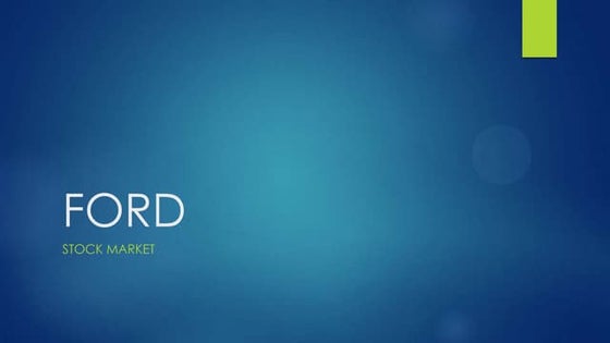 Teoria de ford | PDF