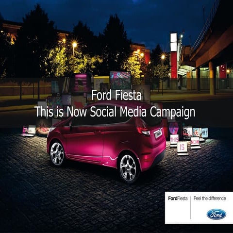 Ford's European social media campaign for the Fiesta | PPT