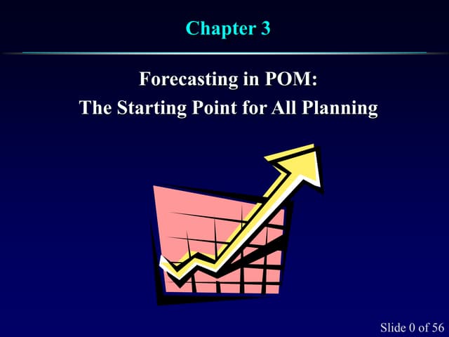 Productions & Operations Management Chapter 04 | PPT