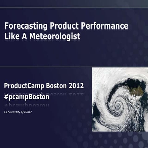 Forecasting Product Performance060912 | PPTX