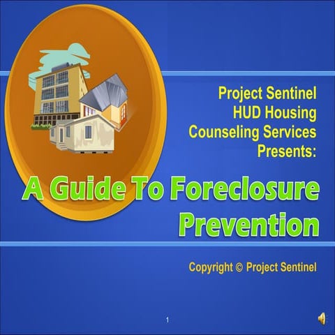 Foreclosure PreveSlide show: What you need to know about foreclosure prevention | PPT
