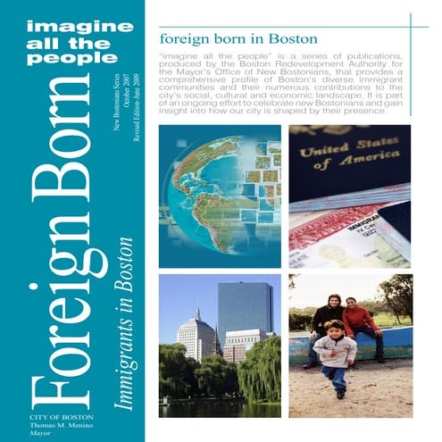 The Five Largest Foreign-Born Groups in Massachusetts | PPTX
