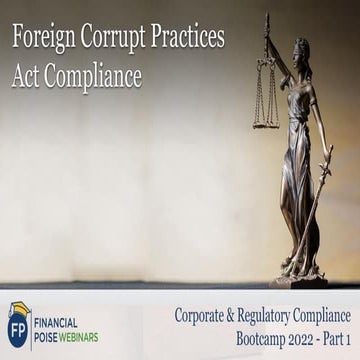 Foreign Corrupt Practices Act Compliance | PPT