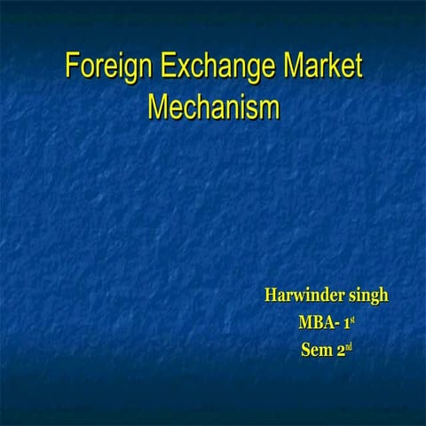 Foreign exchange-market-1230373682311454-2 | PPT