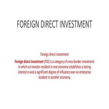 FOREIGN DIRECT INVESTMENT.pptx