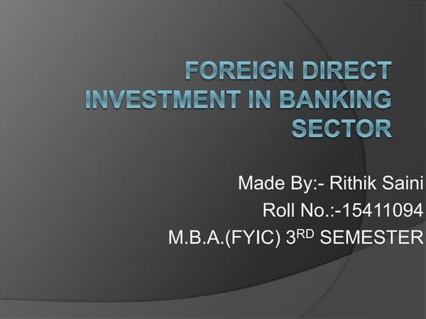 Foreign direct investment disadvantages Foreign direct investment disadvantages