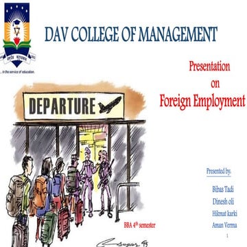 Foreign employment | PPTX