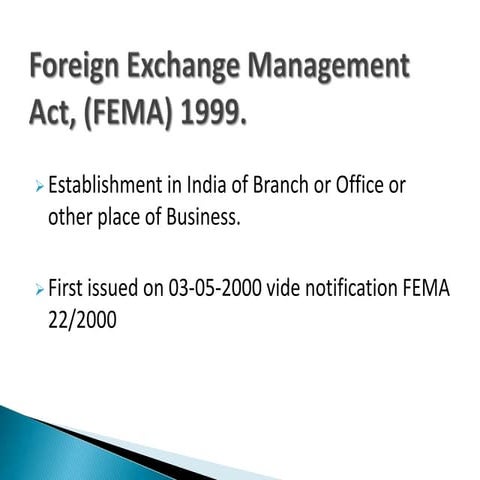 Foreign exchange management, ppt | PPTX