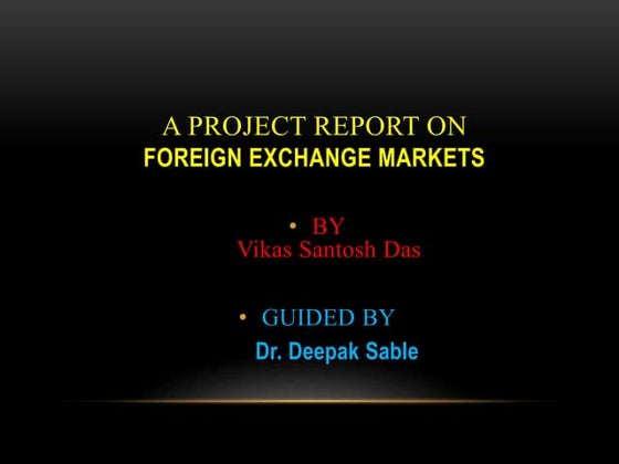 Economics Project Class 12 (Foreign Exchange Markets) | PDF | Stocks and Bonds | Personal Investing