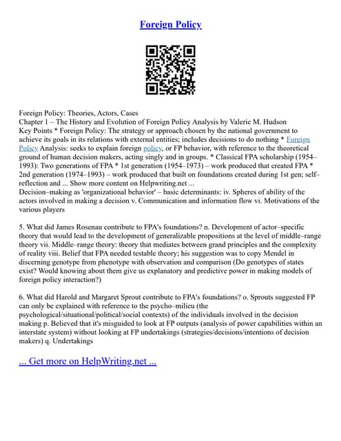 7 foreign policy process (1) | PPT