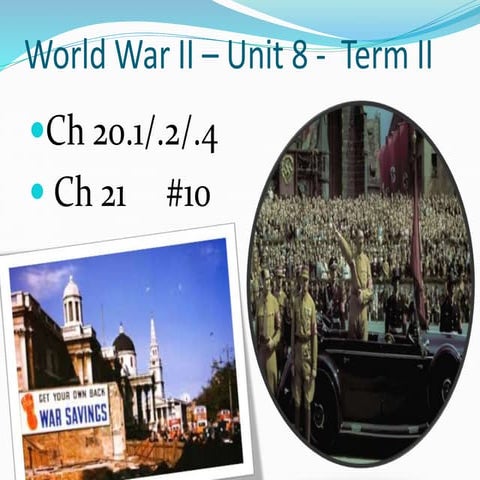 World War II Before America Joins the War | DOCX