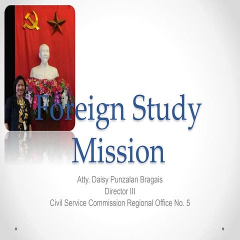 Foreign Study Mission @ Vietnam | PPT