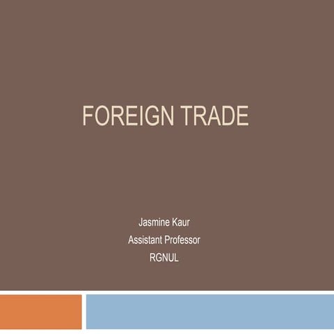 Foreign Trade.pptx