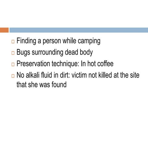 Study in Pink (forensic case study of Death) | PPTX