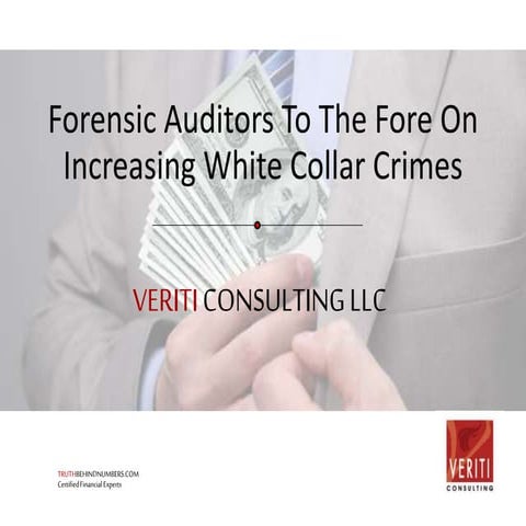 A project report on Forensic Accounting and Auditing | DOCX