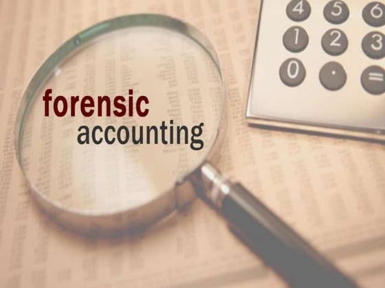 forensic accounting& role and function of forensic accountant | PPT