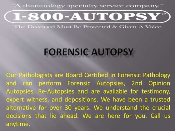 Autopsy | PPTX