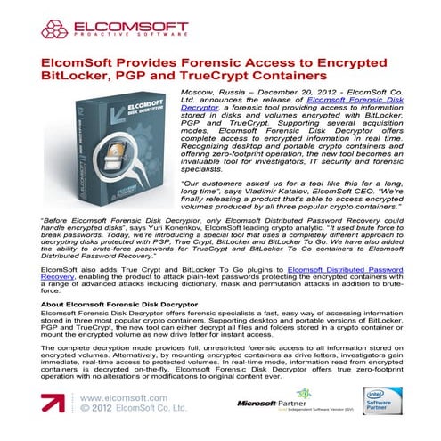 Forensic Decrypt | PDF