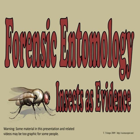 Forensic Entomology | PPTX