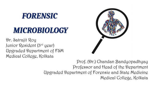 Forensic Microbiology by Sanjai Kumar.pptx