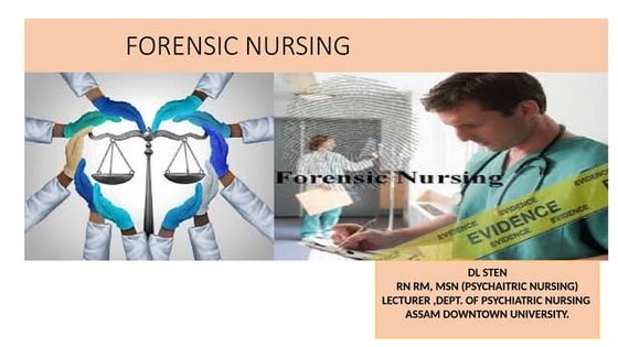 UNIT 1 - FORENSIC SCIENCE Nursing - nature of forensic science and ...