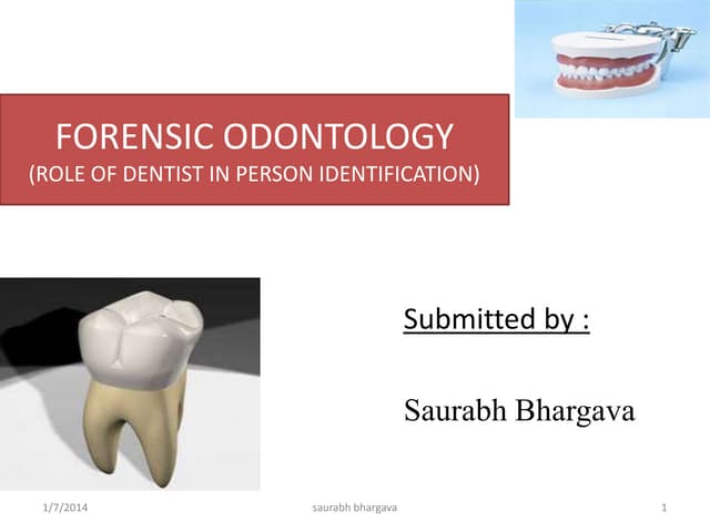 Bite Marks (FORENSIC DENTISTRY) | PPTX