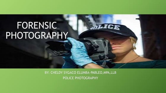 Forensic photography | PPT
