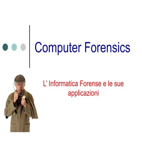 Computer Forensics | PPT | Computing | Technology & Computing