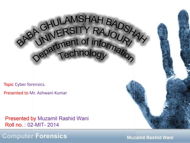 Network Forensics | PPTX